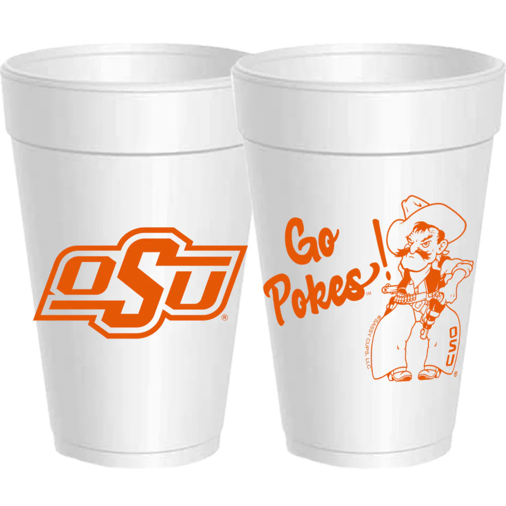 OSU - Go Pokes – Navy Blooms
