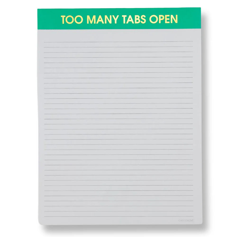 Large Memo Pads – Navy Blooms