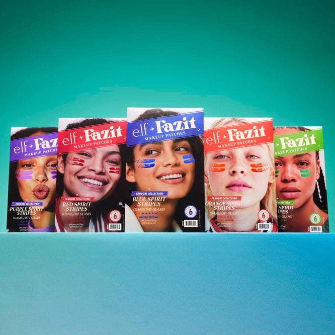 Fazit x Elf Spirit Makeup Patches – Navy Blooms